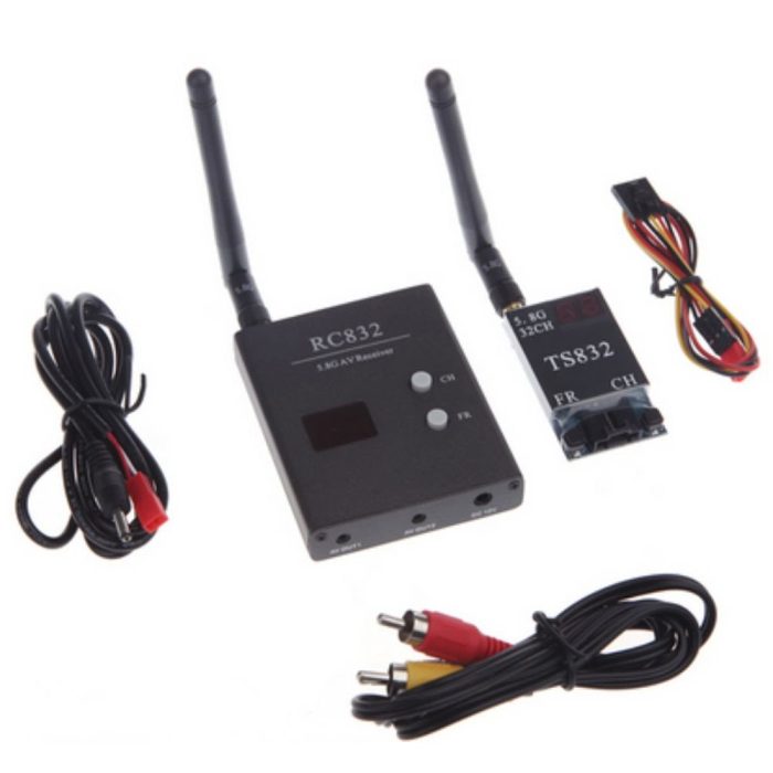 Boscam TS832 & RC832 5.8g 600mw 32CH FPV Wireless AV Tx & Rx Set W504-5 ...