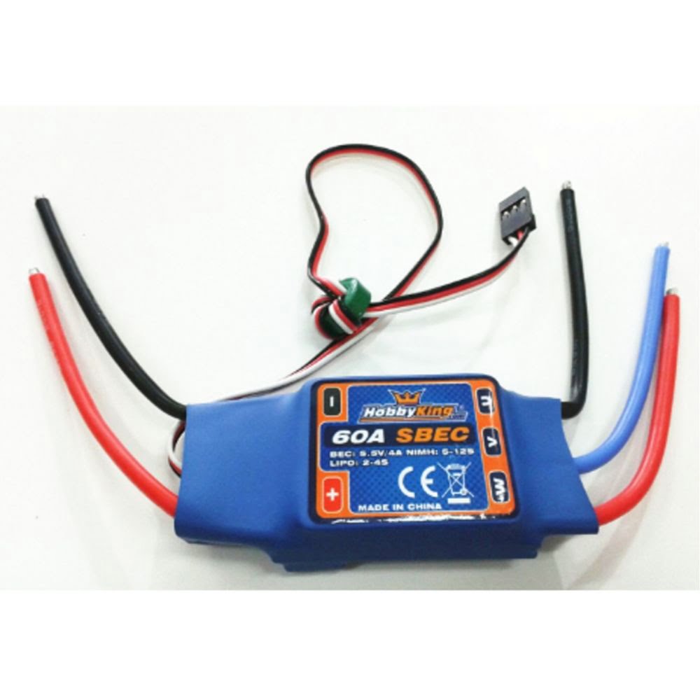 Hobby King 60A ESC 4A UBEC 16892 – RC HOPEZ