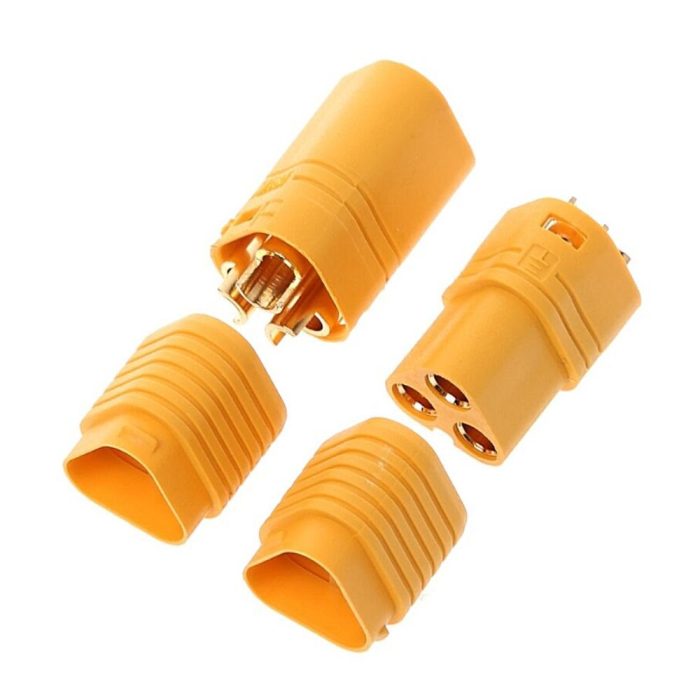 Amass MT60 3.5mm 3 Pole Motor / ESC Connector Set Male – Female (1 set ...