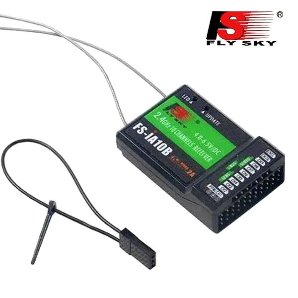 Flysky 2.4G 10CH FS-iA10B Receiver PPM Output With iBus Port FS-iA10B – RC HOPEZ