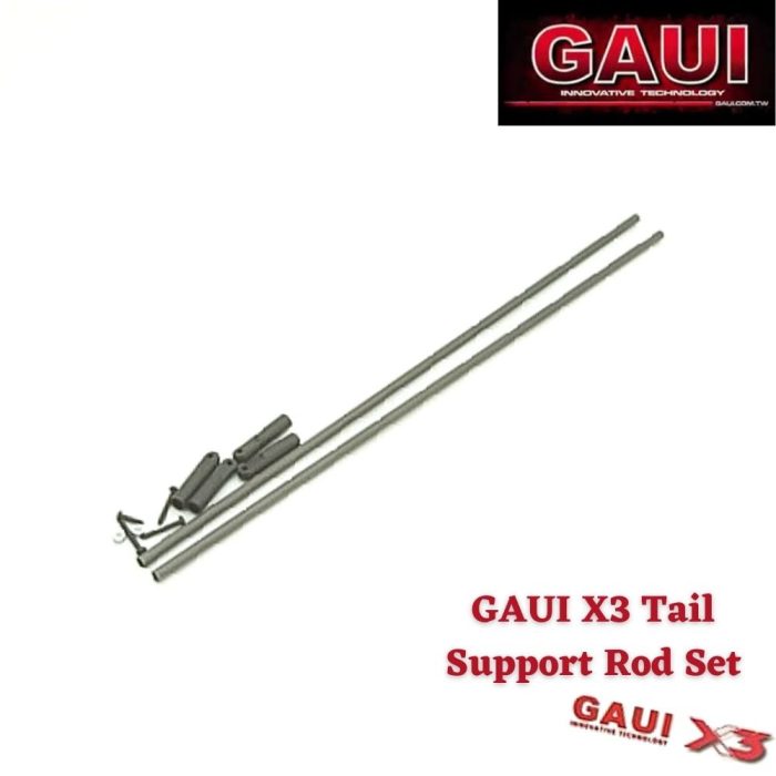 GAUI X3 Tail Support Rod Set 216211 – RC HOPEZ