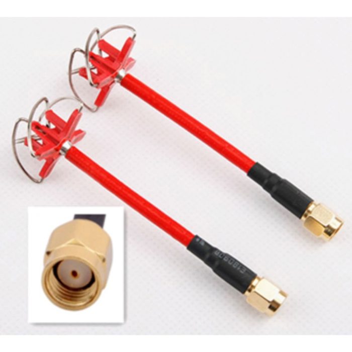 AOMWAY 5.8G Circular Polarized Antenna 1 Pair (RP-SMA) ANT58RRP – RC HOPEZ