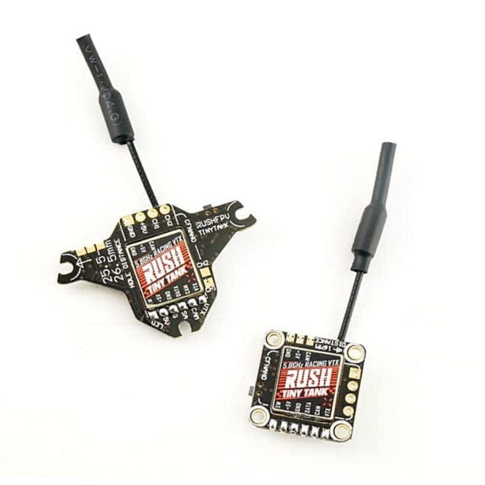 Rush Tiny Tank 48CH 5V PIT/25/100/200/MAX 350mW TBS Smart Audio FPV Transmitter with Expansion ...