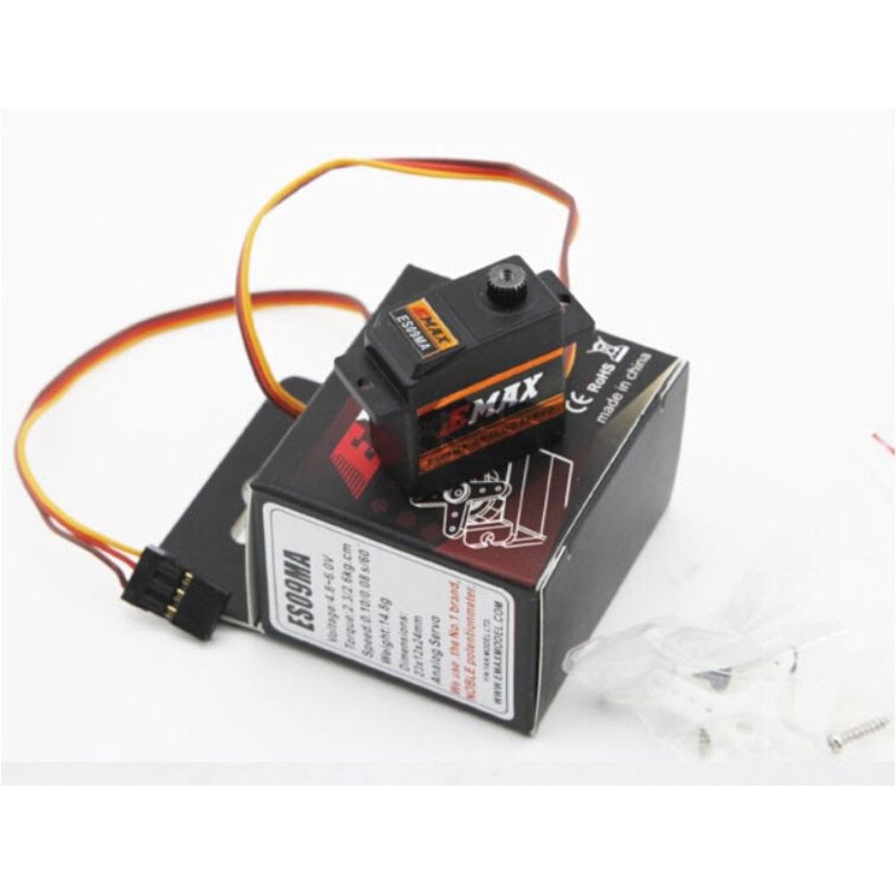 Emax ES09MA Analog Metal Gear Swash Servo For 450 Helicopter – RC HOPEZ