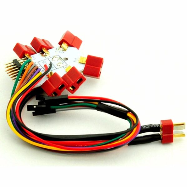 APM 6 axis Multirotor T-plug Power Transfer Plate/ ESC Power ...