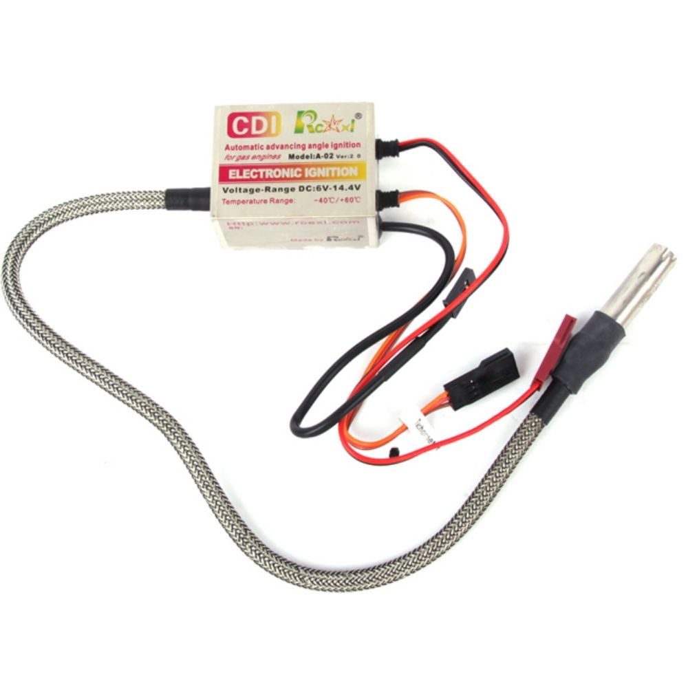 Rcexl Single Cylinder CDI Ignition for NGK CM6 10MM 90 Degree (A-02 6 ...