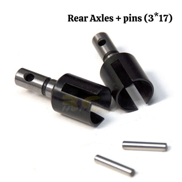 Rear Axles + pins (3*17) HSP-81018 – RC HOPEZ