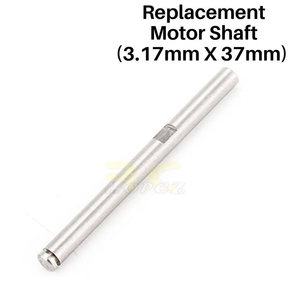 Replacement Motor Shaft (3.17mm X 37mm) 8403 – RC HOPEZ
