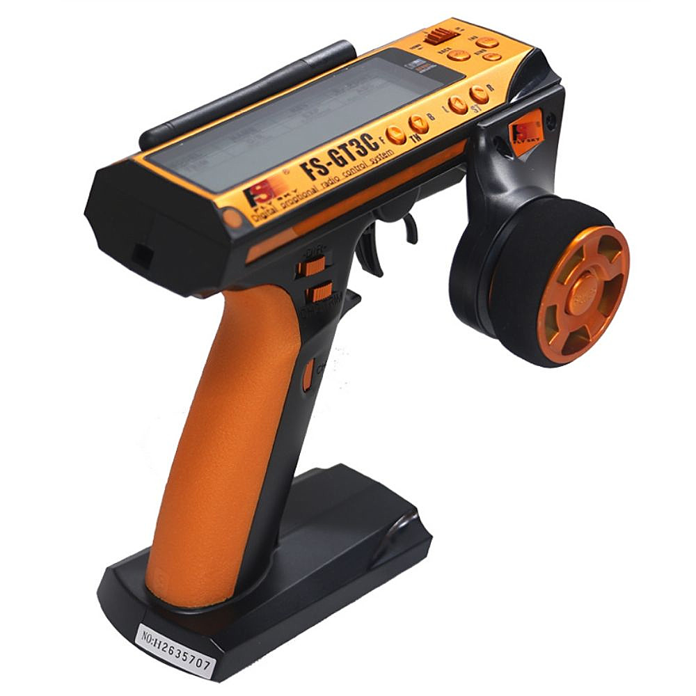 FlySky FS-GT3C 2.4G 3CH RC LCD Car Transmitter+Receiver MH732 – RC HOPEZ