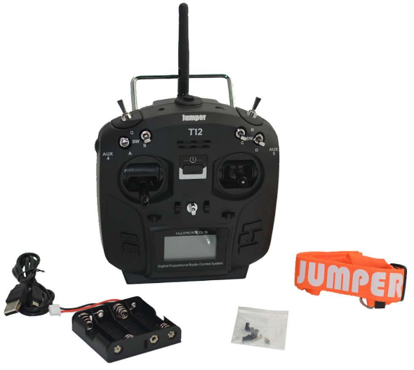 Jumper T12 Plus Multi-protocol Radio Transmitter w/ JP4-in-1 RF Module ...