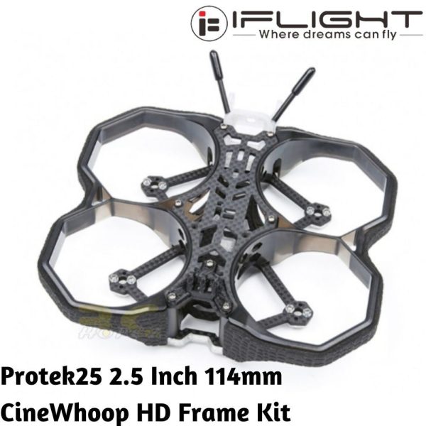 iFlight Protek25 2.5 Inch 114mm CineWhoop HD Frame Kit P8873-25F – RC HOPEZ