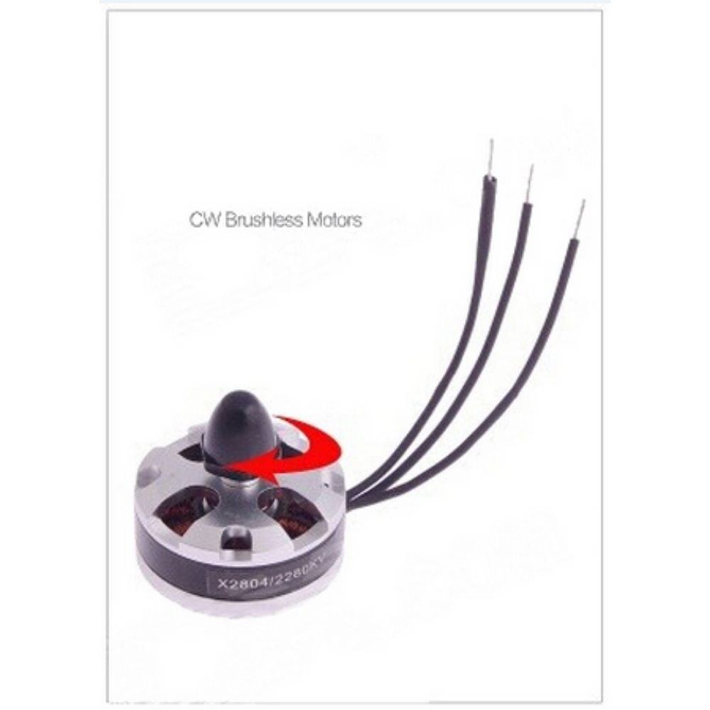 X2804 2280KV Brushless Motor Spinning CW (Cap Nut Spinning CCW) for ...