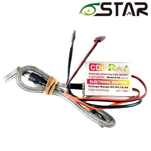 Rcexl Single Cylinder CDI Ignition for NGK CM6 10MM 90 Degree (A-02 6 ...