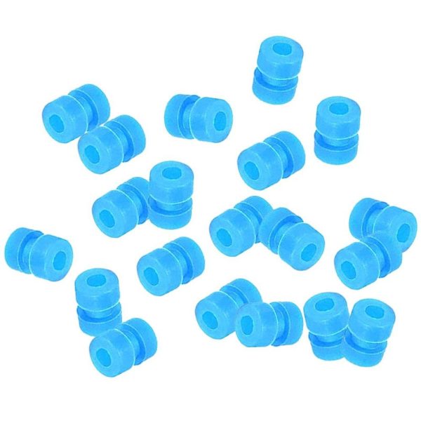Diatone MAMBA M3 FC Damping Silicone Standoff (Blue/Purple) 20 pcs/pack ...