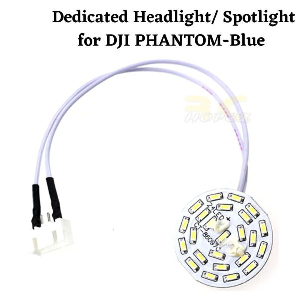 Dedicated Headlight/ Spotlight for DJI PHANTOM-Blue LED-DJI-B – RC HOPEZ