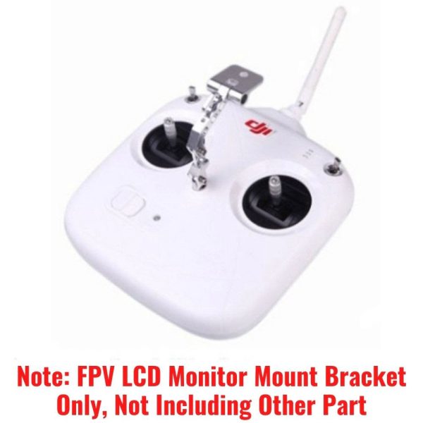 FPV LCD Monitor Mount Bracket for DJI Phantom JR Futaba Transmitter ...