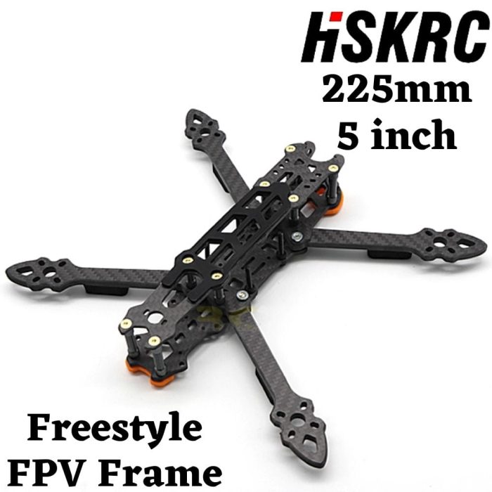 HSKRC Freestyle FPV Frame Like Mark4 5 inch 225mm Carbon Fiber Frame ...