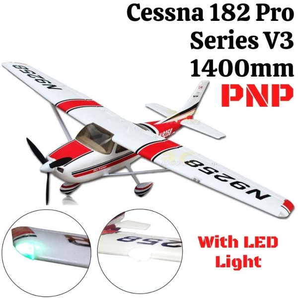 Cessna 182 Pro Series V3 Rc Airplane Flaps With LED Light PNP AF-003 ...