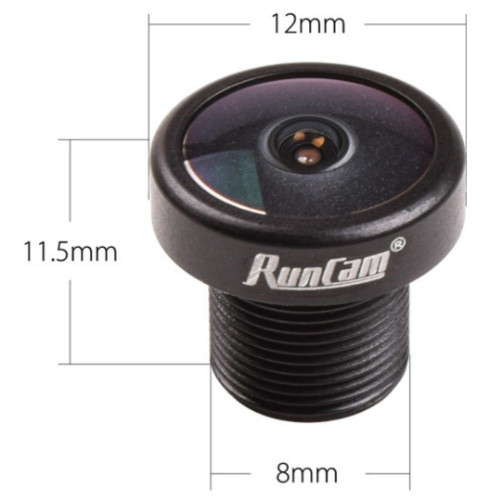 FOV 160 Degree 1/3″ 2.1mm Lens for RunCam Micro Swift 1/2, Micro ...