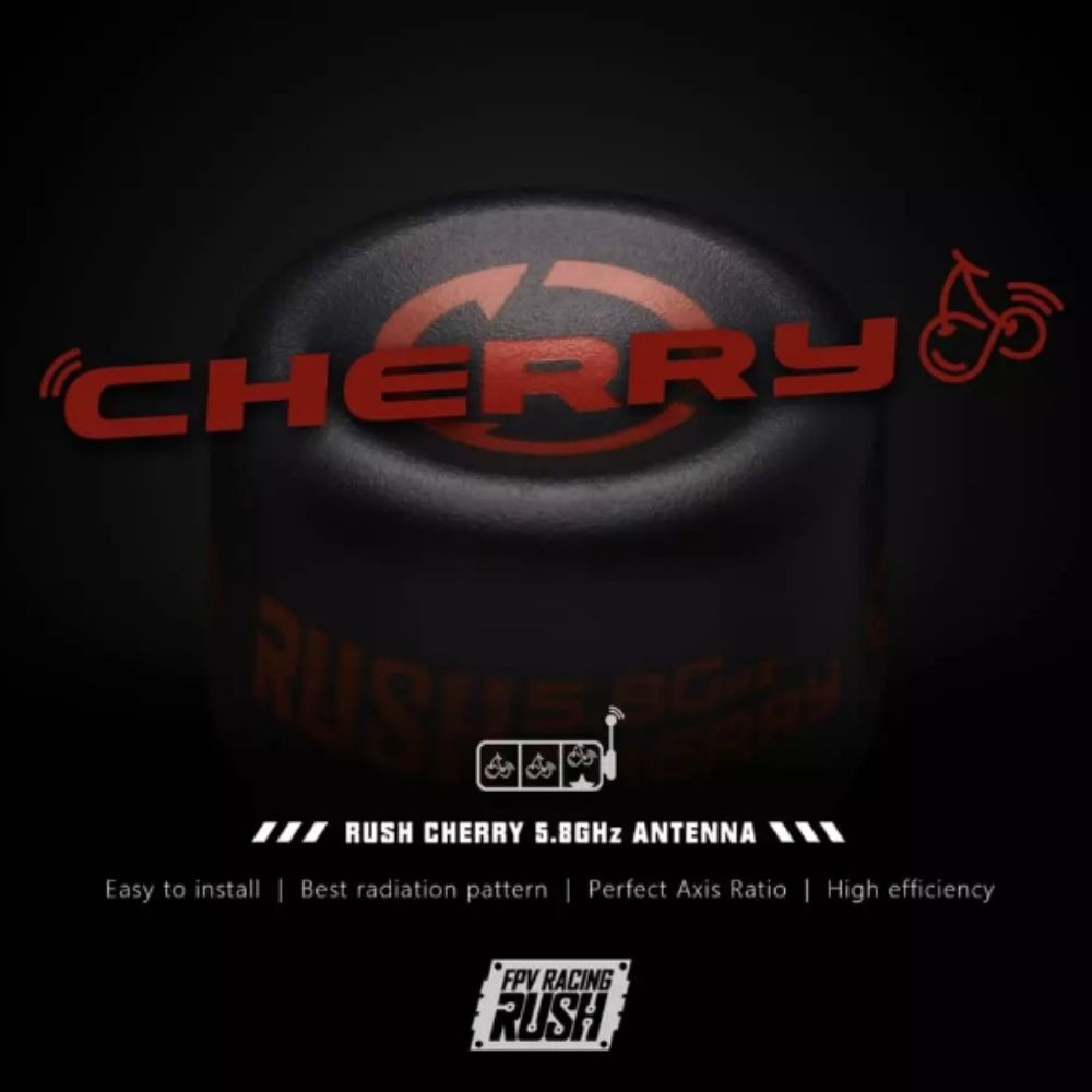 Rush Cherry LHCP IPEX UFL IPX 1.2dBi 5.8Ghz FPV Racing Antenna Cherry ...