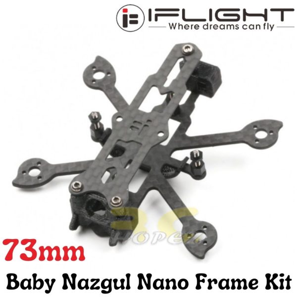 iFlight 1S Baby Nazgul Nano 73mm FPV Drone Frame Kit MX1393-73mm – RC HOPEZ