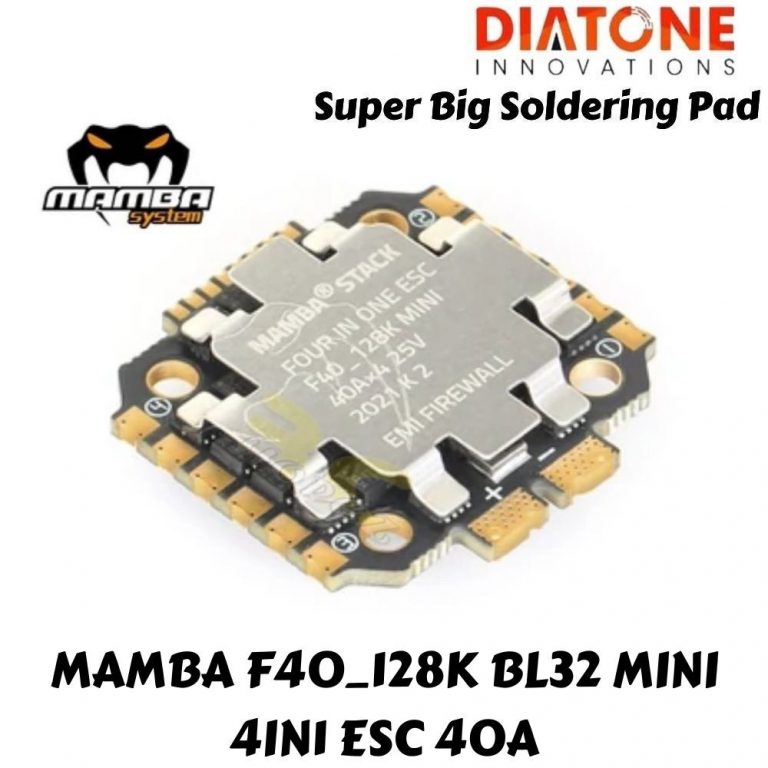 Diatone MAMBA (20X20) MK4 F722 MINI + F40_128K BL32 MINI ESC 6S 8bit ...