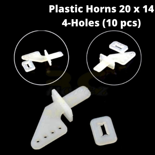 Plastic Horns 20 x 14 4-Holes (10 pcs) HR2014 – RC HOPEZ