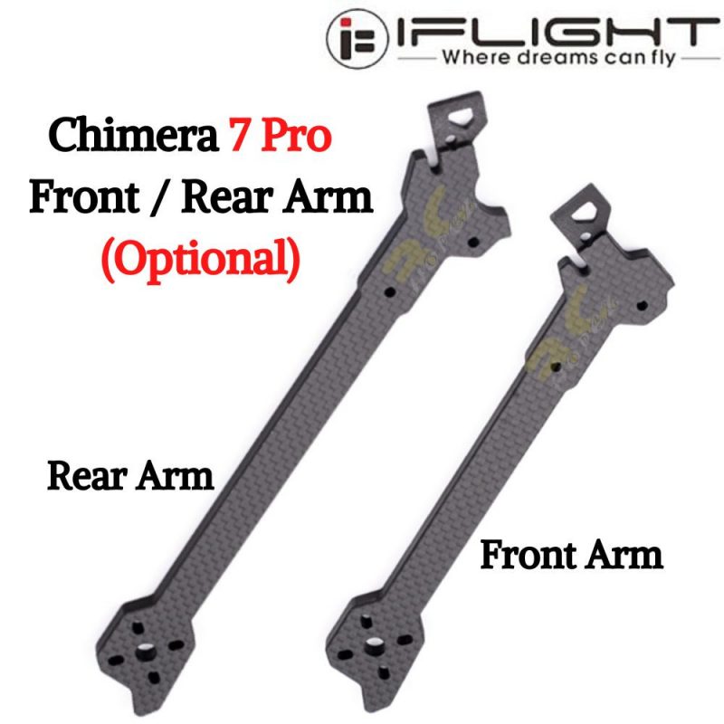 iFlight Chimera7 PRO Replacement Part 6mm Front/Rear Arm (Optional ...