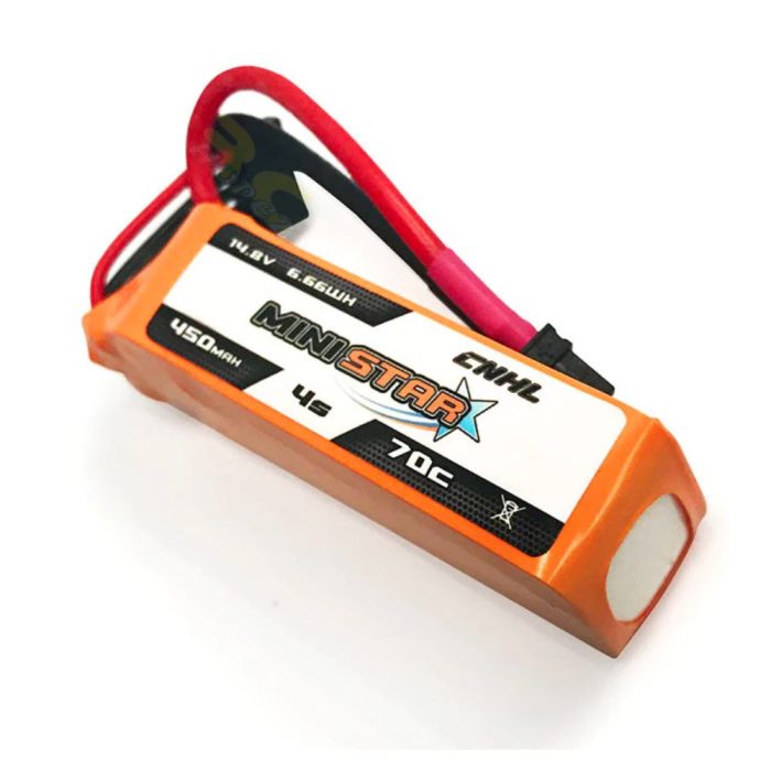 CNHL MiniStar 14.8V 450mAh 70C 4S Lipo Battery with XT30 Plug CNHL450 ...
