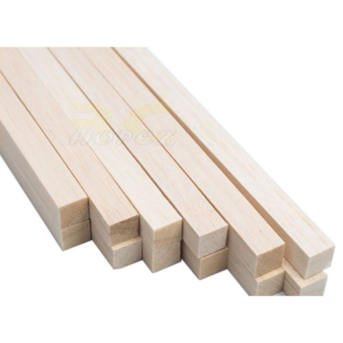 Balsa Stick 1000mm x 10mm x 10mm BS106 (Cut into 2pcs for online order ...