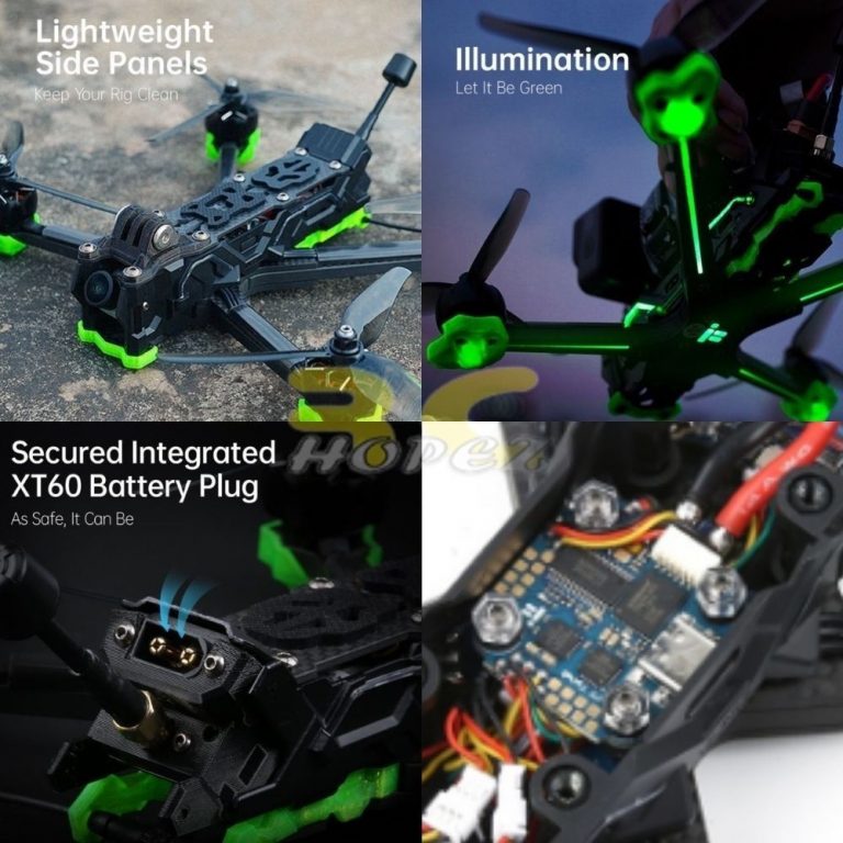 iFlight Nazgul Evoque F5D DeadCat Analog 4S/6S 5 Inch FPV Racing Drone ...