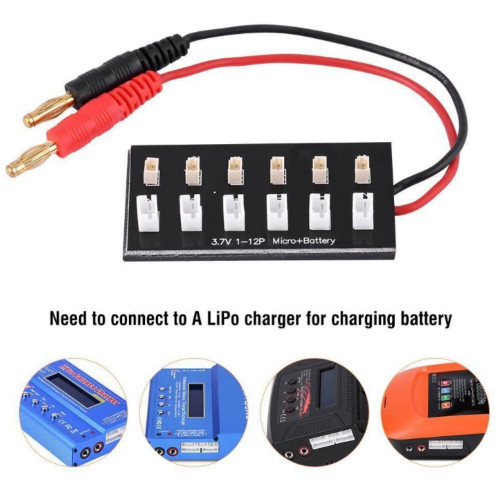 1S Lipo Battery Parallel Charging Board For IMAX B6 Charger FB210 – RC ...