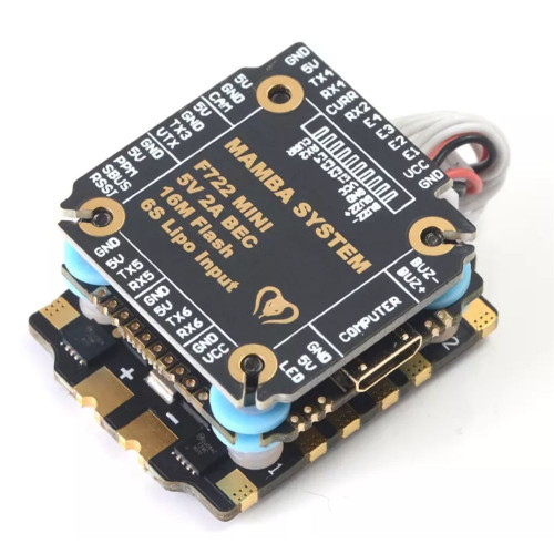 Diatone MAMBA F722 MINI Betaflight FC OSD 5V/2A & 306 30A 2-6S Blheli ...