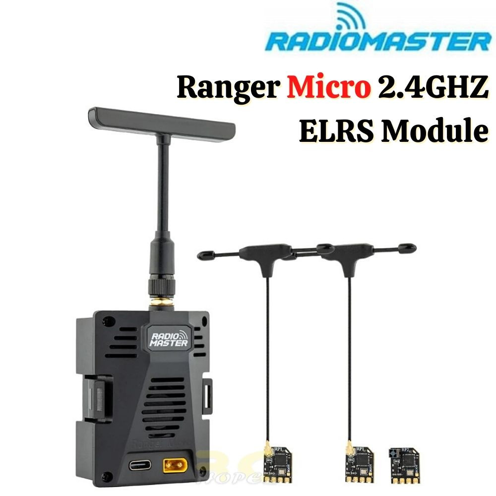 RadioMaster Ranger Micro 2.4GHZ ELRS Module for Radiomaster TX16S/ TX12 ...