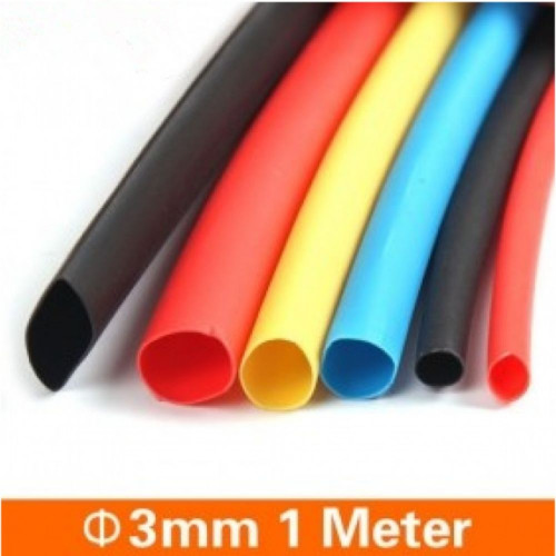 Heat Shrink Tube Diameter =3mm (1Meter) M-HST-3 – RC HOPEZ