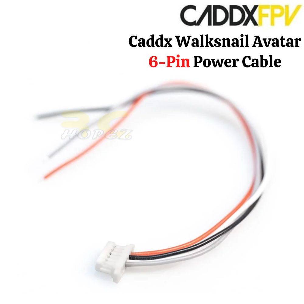 Caddx Walksnail Avatar 6-Pin Power Cable WN-6PIN – RC HOPEZ