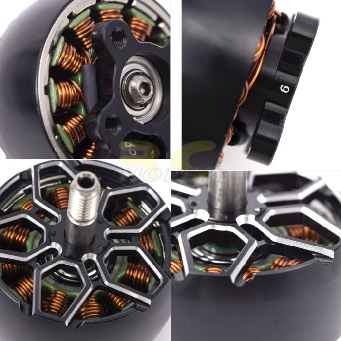 iFlight XING2 2809 1250KV 4-6S FPV Cinelifter Motor (Black) Unibell ...