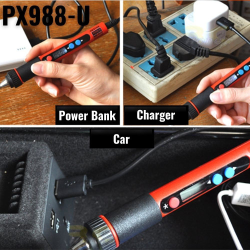 Suhante PX-988U USB 5V 10W LCD Digital Thermostat Adjustable Lead With ...