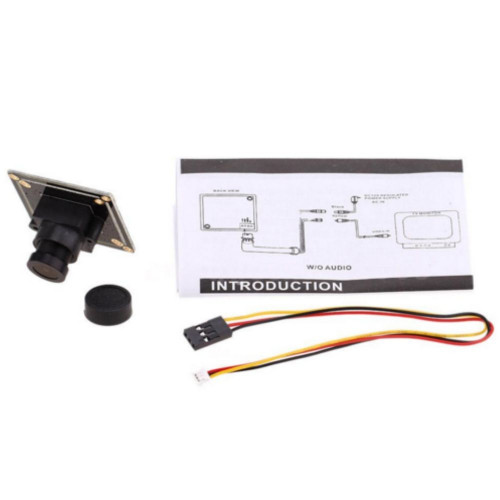 FPV 1000TVL Micro-Compact Color COMS CCD PAL 2.8mm Video Camera ...