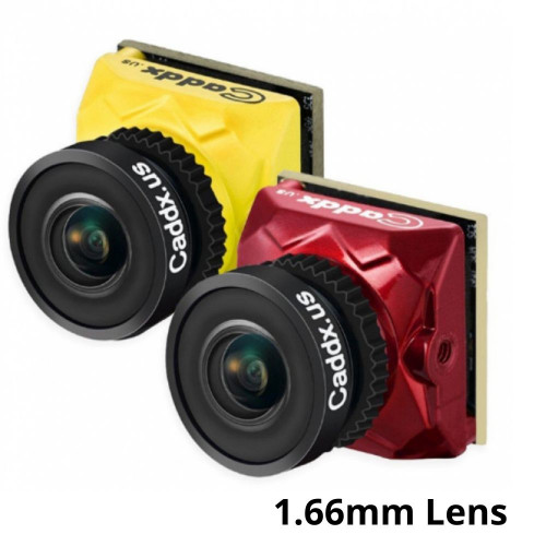 1 PC Caddx Ratel 1/1.8” Starlight HDR OSD 1200TVL NTSC/PAL 16:9/4:3 ...