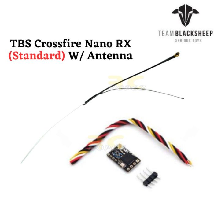 TBS Crossfire Micro TX V2 Starter Set w/ Nano RX (SE) FPV Long Range ...