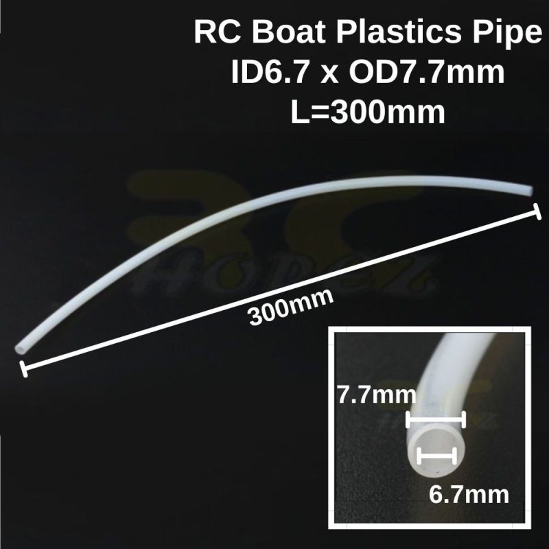 RC Boat Plastics Pipe ID6.7 x OD7.7mm L=300mm 212B25 – RC HOPEZ
