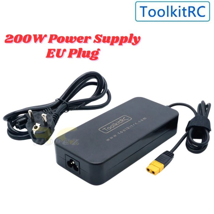 ToolKitRC ADP200 200W 4.0A Power Supply Adapter With XT60 Output (EU ...