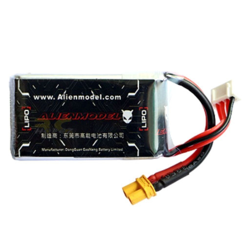 Alienmodel 2S 7.6HV 1100mAh 50C Lipo Battery with XT30 Plug AL1100/50 ...