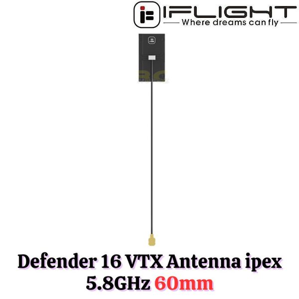 iFlight Defender 16 VTX Antenna ipex 5.8GHz 60mm MX4884 – RC HOPEZ