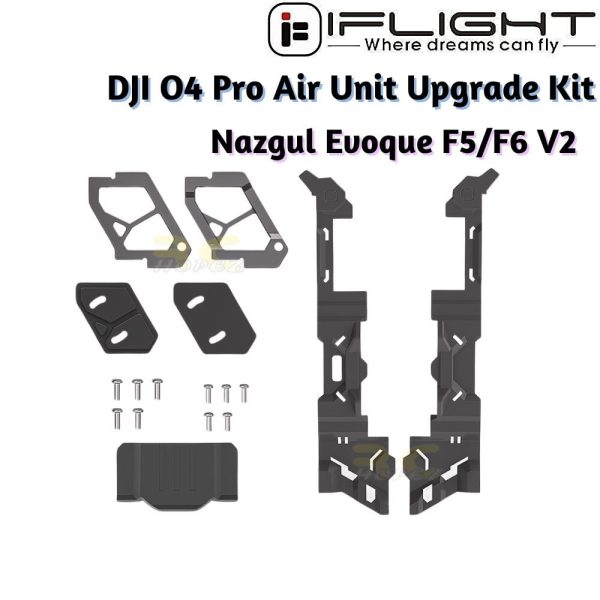 DJI O4 Pro Upgrade Kit CNC Camera Side Plate for iFlight Nazgul Evoque ...